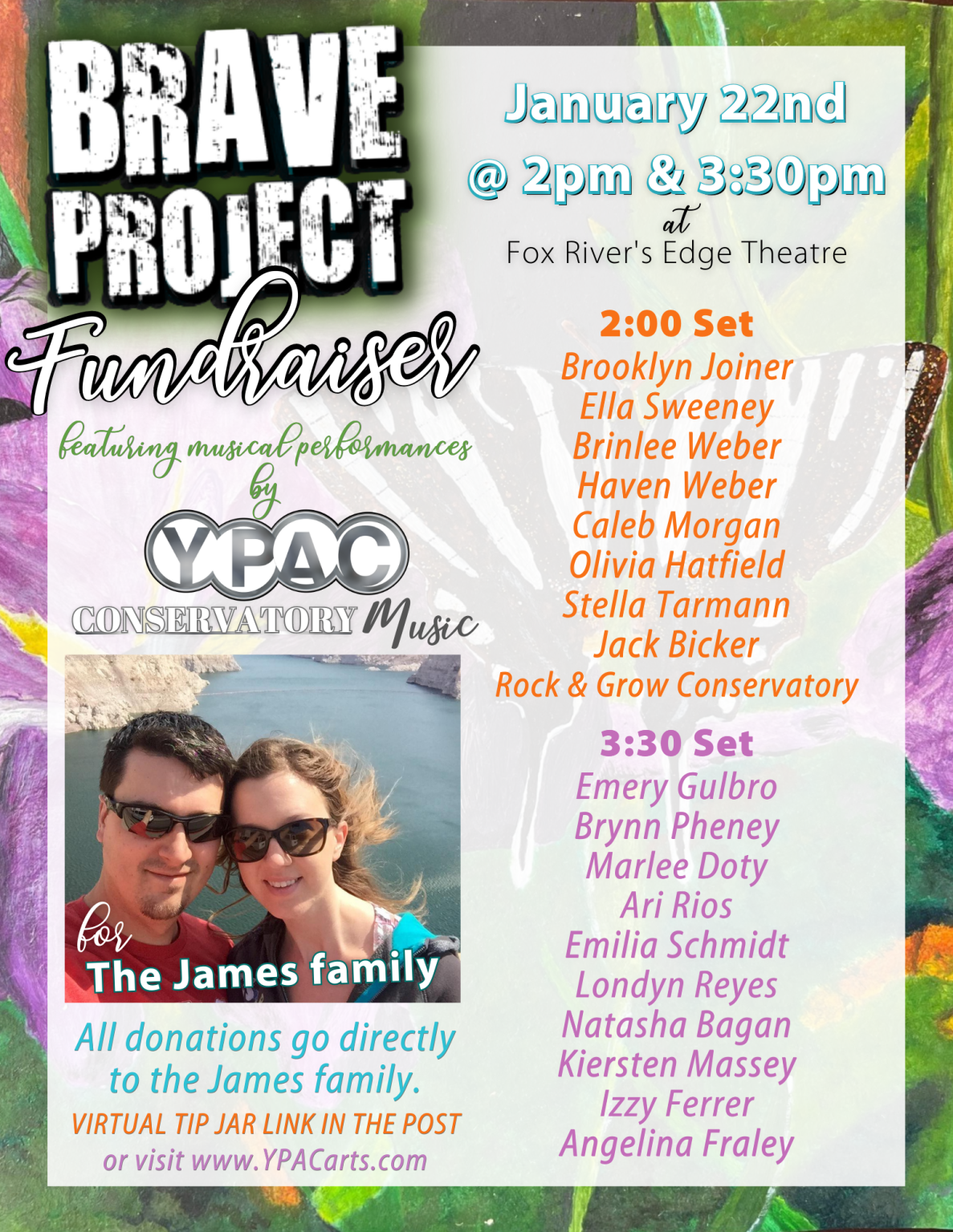 Brave Project Fundraiser Site – YPAC